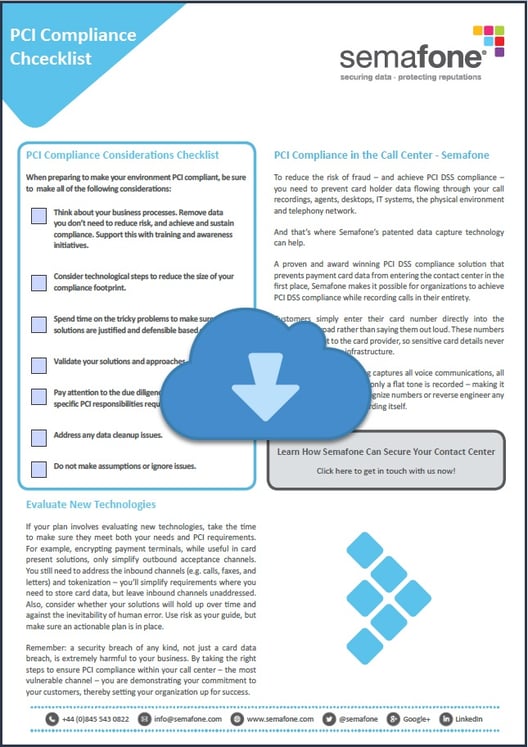 Download Now: PCI DSS Compliance Checklist